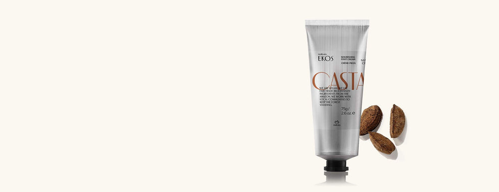 Castanha Foot Cream For Cracked Heels - Natura